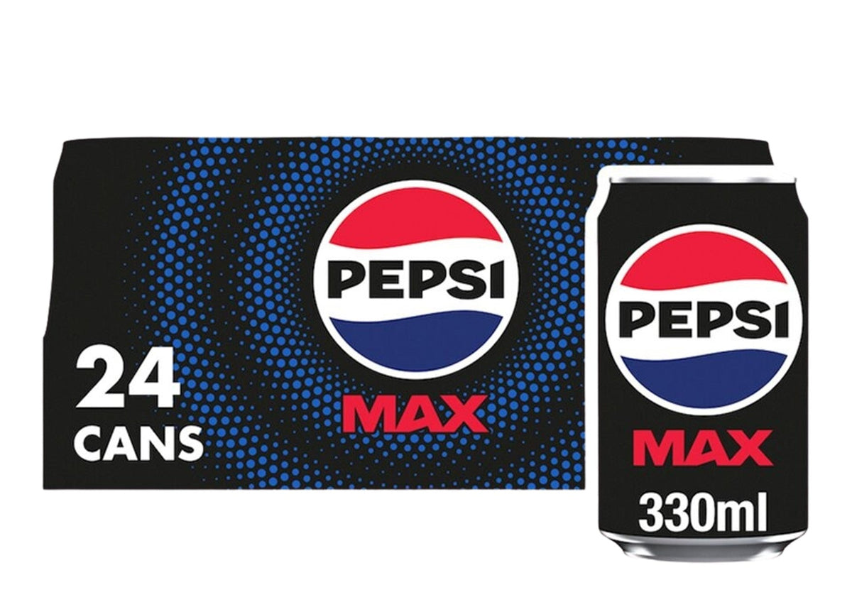 Pepsi Max Cans 330ml (24 Pack) – 4DegreesC