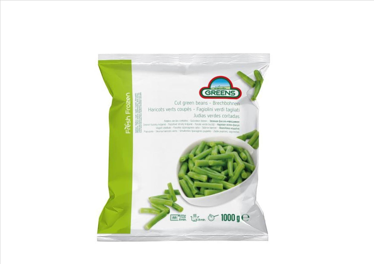 Frozen Beans, Sliced (1Kg) – 4DegreesC